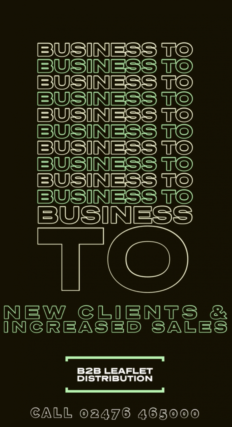 To B2B or Not To B2B, That Is The Question… - Leaflet Delivery